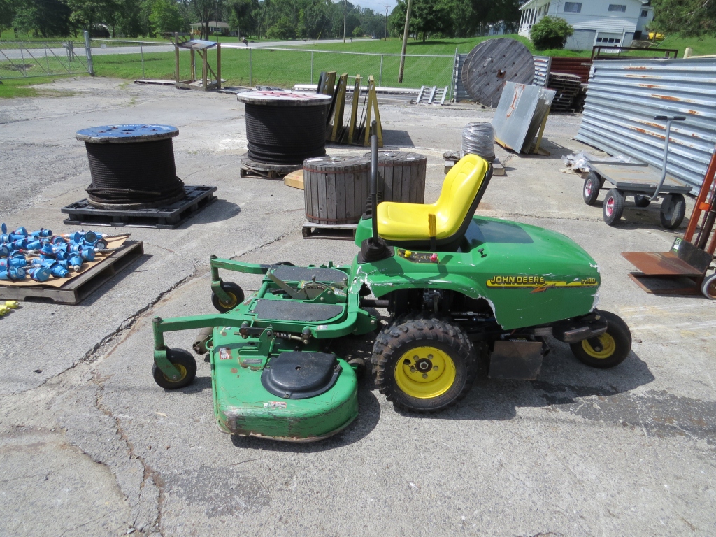 2010 John Deere Z Trak F680 Zero Turn Mower- 7 Iron Commercial 60" Deck ...