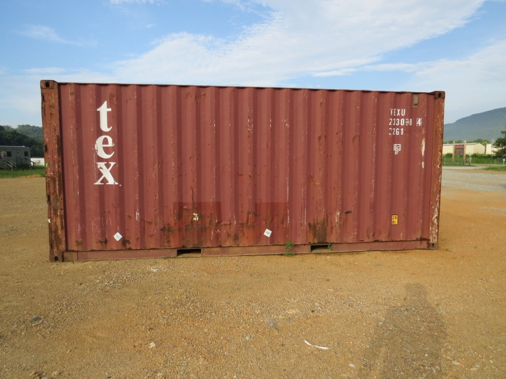 20' TEX Connex Shipping Container- Model - HP-1CC-480R2 67,200 lb Max ...