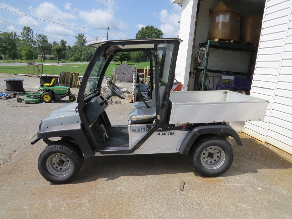 2005 Club Car Carryall 272- Enclosed Cab Kawasaki Gas Motor ...