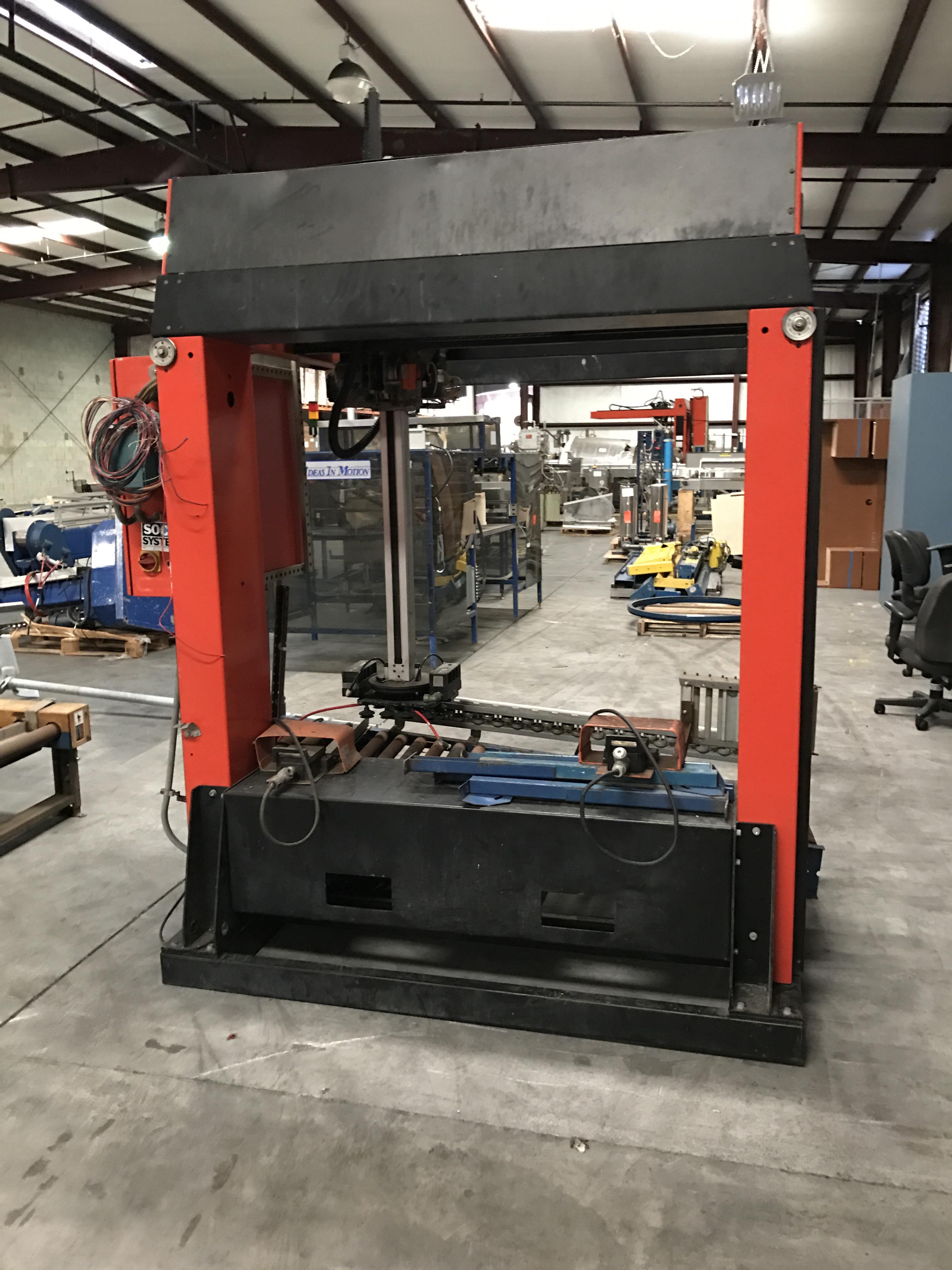 SOCO SYSTEM ROBOTIC CASE Palletizer Model PRS 1212 Ser# 96-006, RIGGING ...