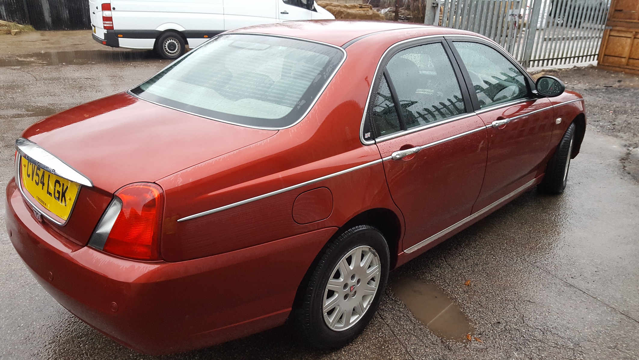 MC - 2004/54 REG ROVER 75 CLASSIC RED PETROL 4 DOOR SALOON, SHOWING 1 ...