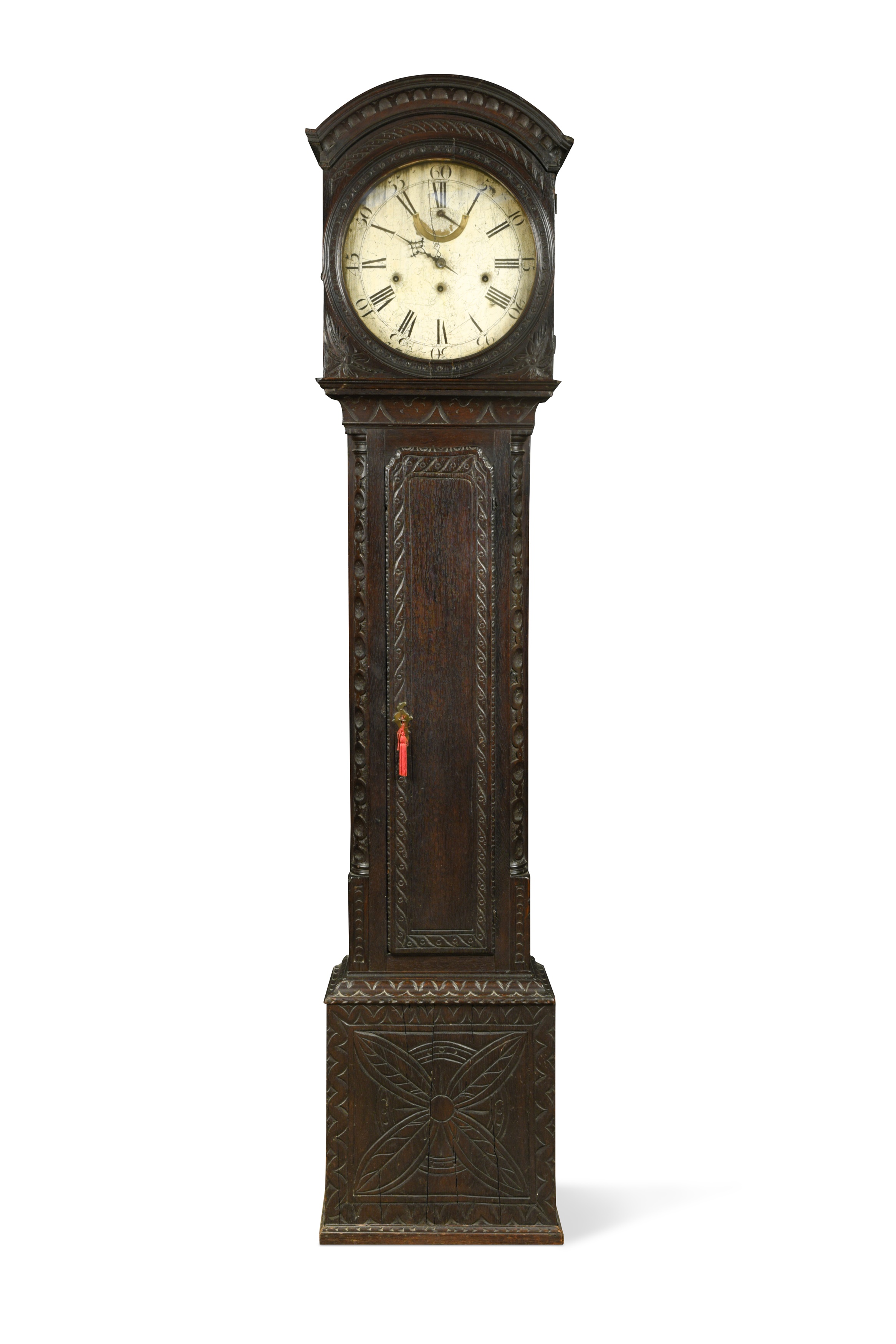 Whitehurst, Derby, a three train musical longcase clock | Barnebys