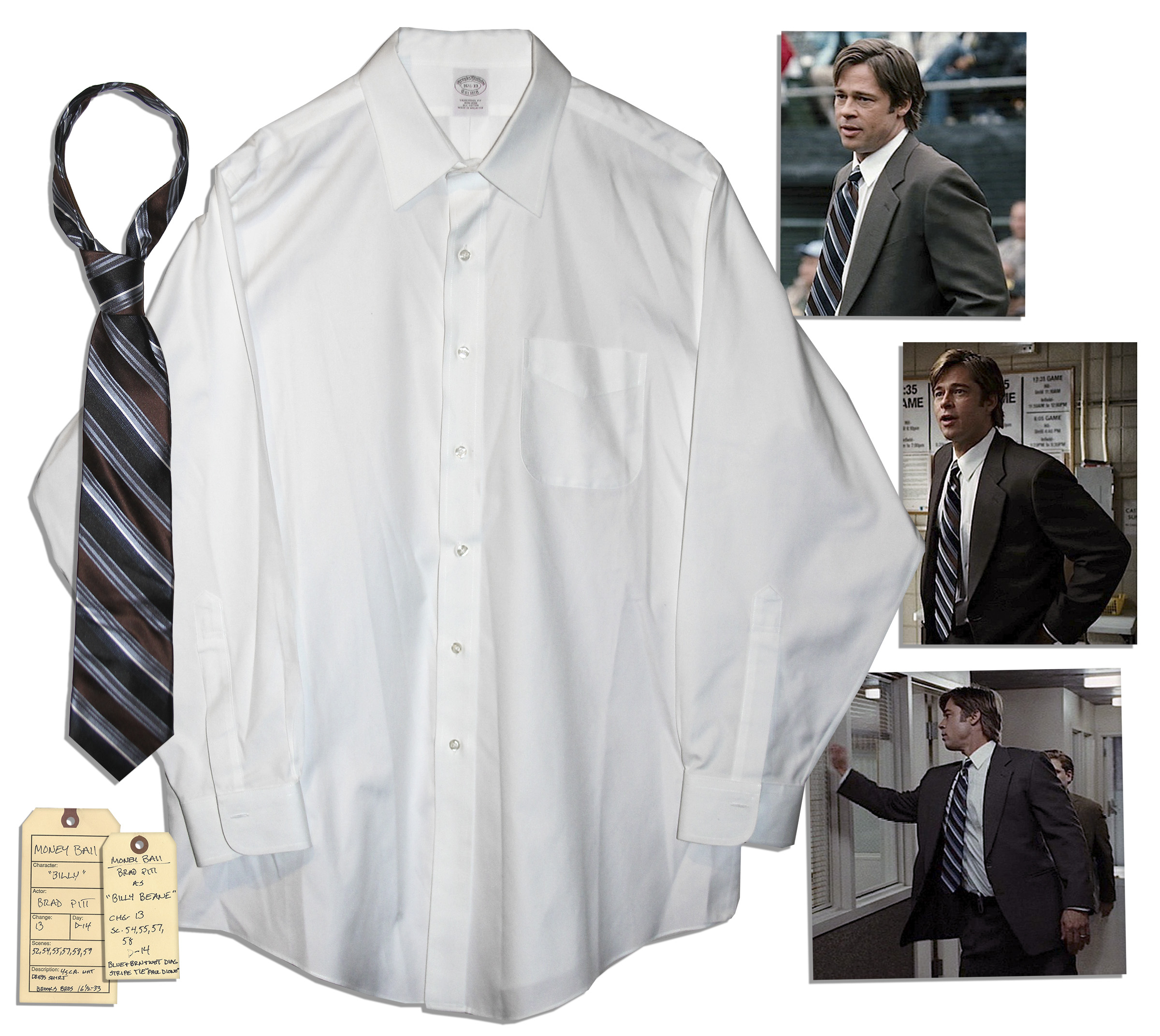 Brad Pitt ''Moneyball'' wardrobe. Pitt stars as Oakland Athletics ...