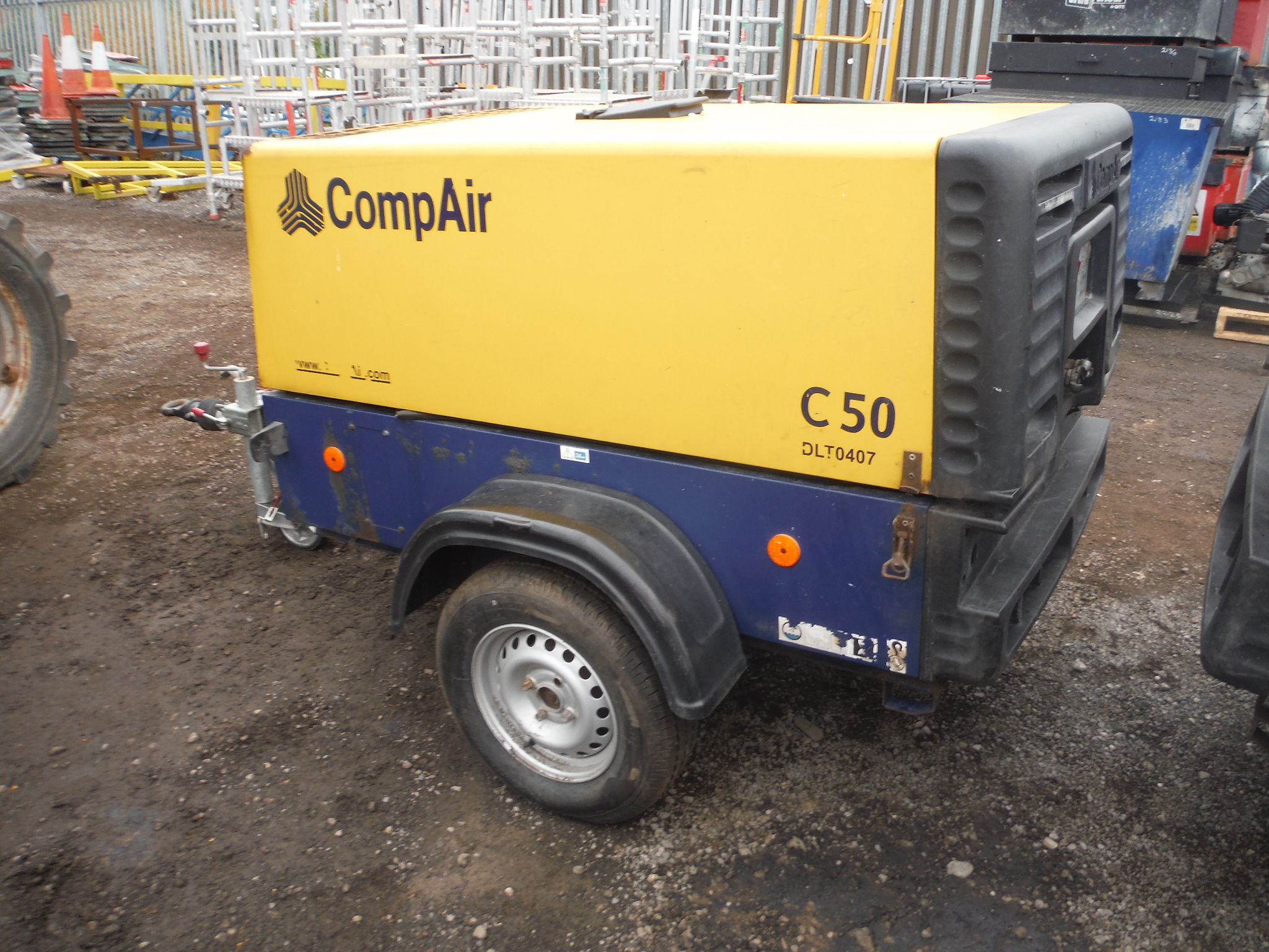 2007 COMPAIR C50 fast tow compressor (S/n E251061730005)