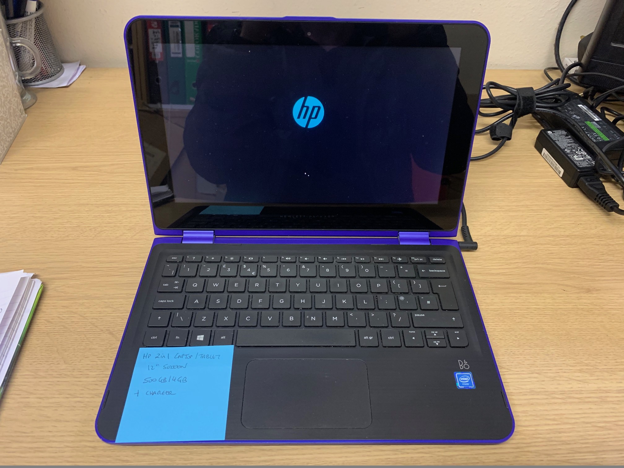 HP 2 in 1 Laptop/Tablet - 500GB Hard Drive, 4GB RAM, 12" Screen, Loaded ...