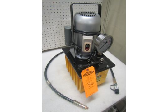 Power Team Hydraulics Electric Powerpack type - 120V single phase ...