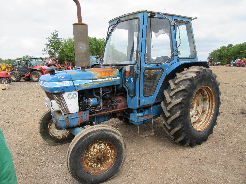 Ford 7610 2wd Tractor Ser.No. B517321