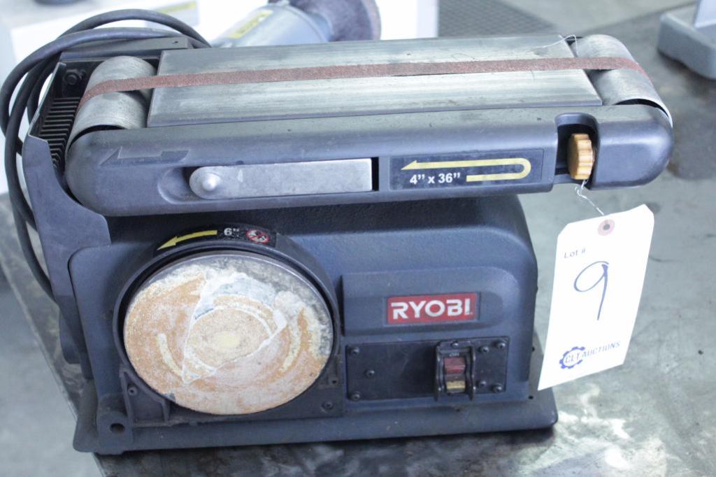 Ryobi BD4600 4" x 6" Belt Disc Sander 115v/1ph