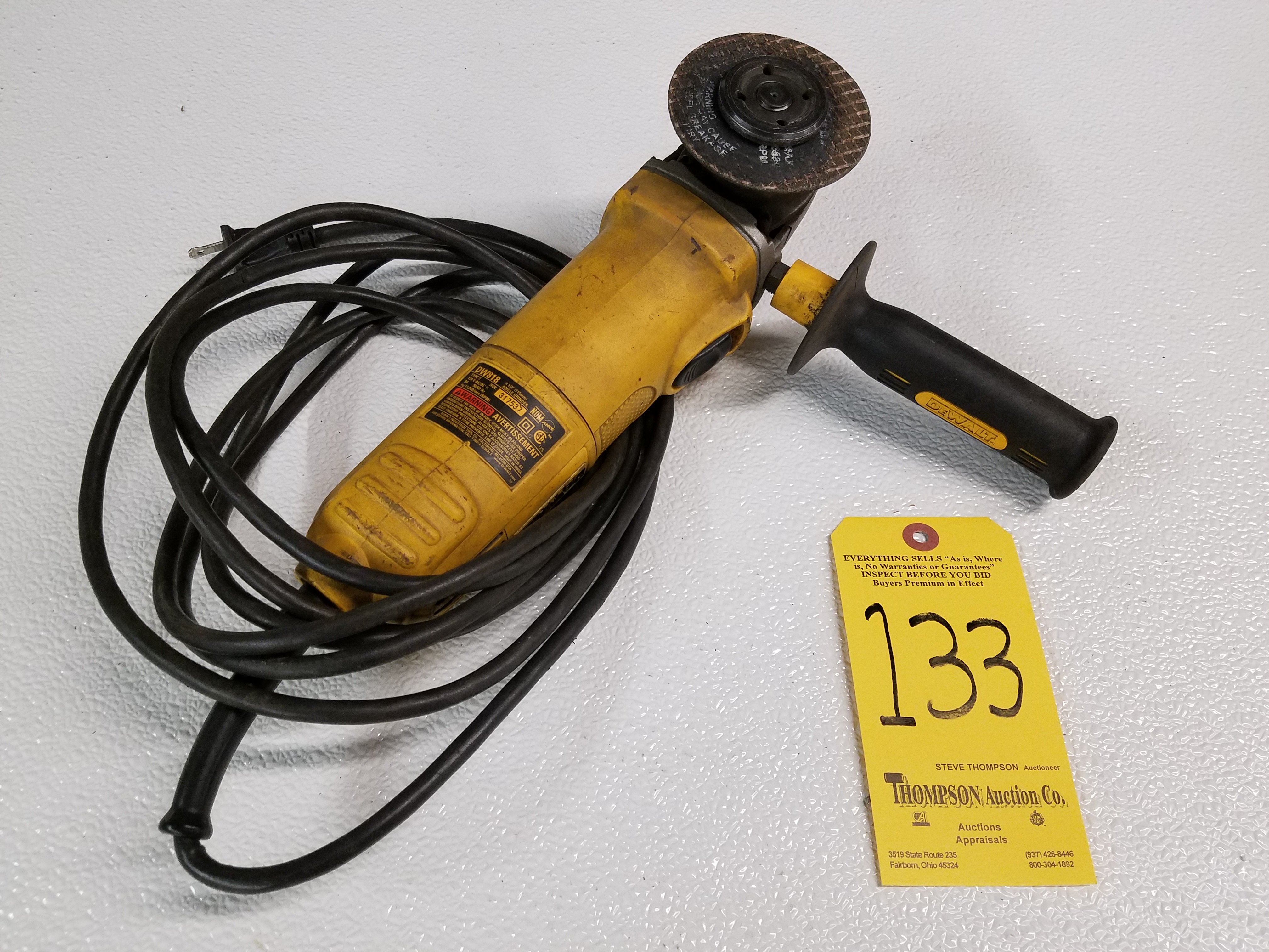 Dewalt DW818 Right Angle Grinder