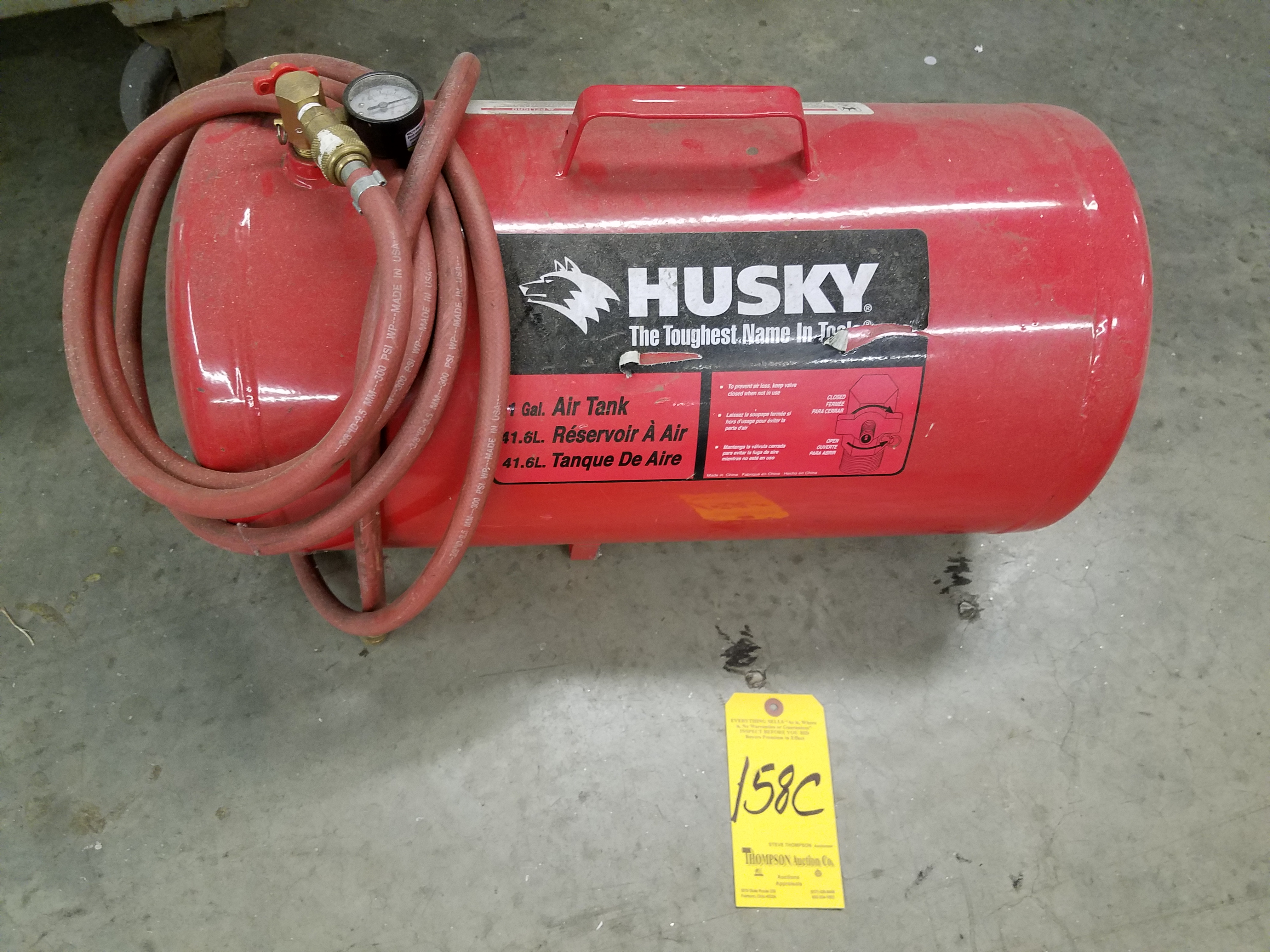 Husky 11 Gallon Air Tank