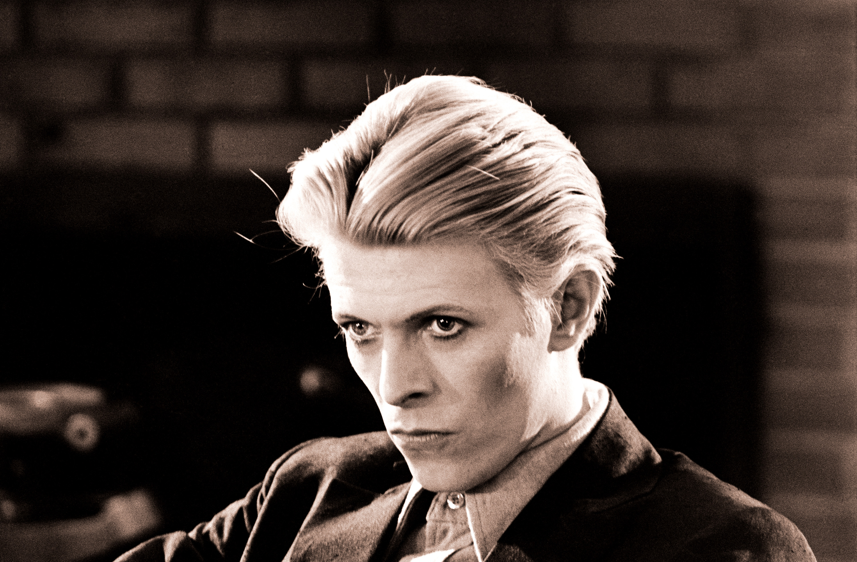 Photographer: Geoff MacCormack Artist: David Bowie Location: Late on in ...