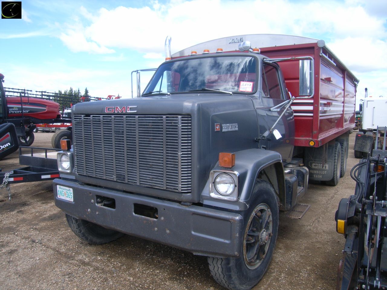 1978 GMC BRIGADIER TRUCK SN# THY738V611513 W/ CIM 20' STEEL BOX W ...