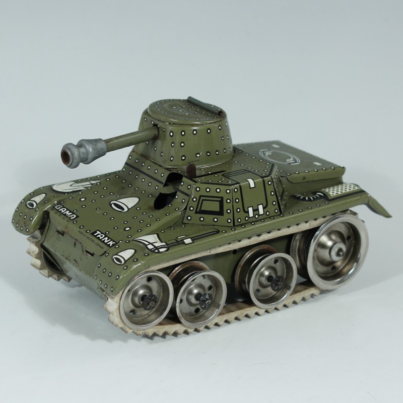 Gama - Blechspielzeug Panzer "Gama-Tank", gem. Made in Western Germany ...