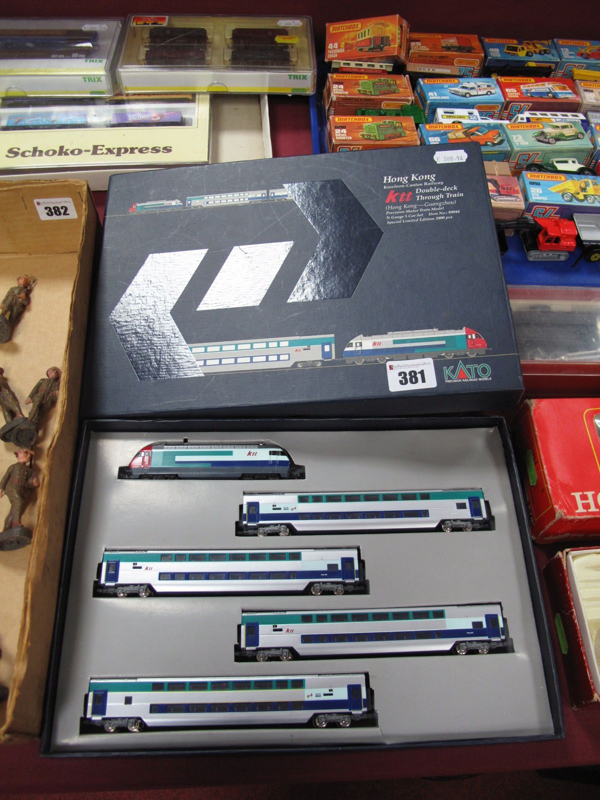 A Boxed Kato N Gauge #99044 Hong Kong KTT Double Deck Through Train ...