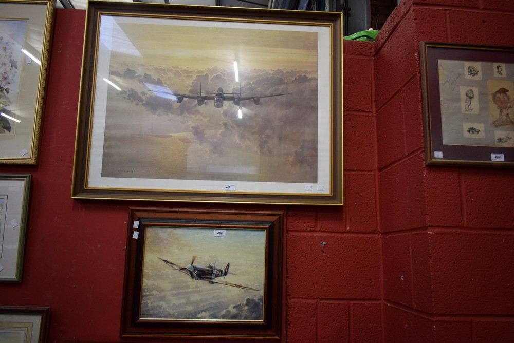 Gerald Coulson, after, Outbound Lancaster Crossing the East Coast ...