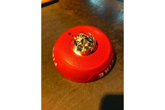 (11X) MECHANICAL EQUIPMENT - FIRE ALARM HORN & STROBES SYSTEM SENSOR ...