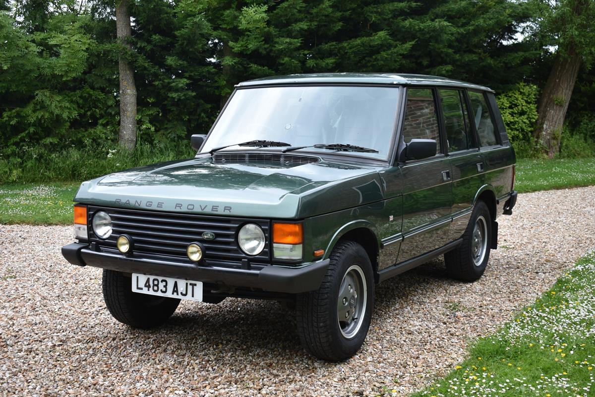 A 1993 Range Rover Vogue SE four door classic, registration number L483 ...