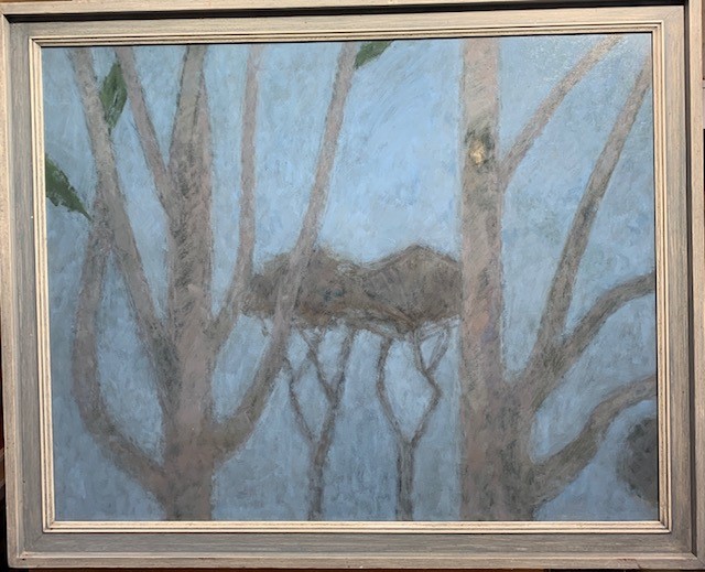 Peter MORRELL (1931)Trees Oil on canvas Signed to the back 60 x ...