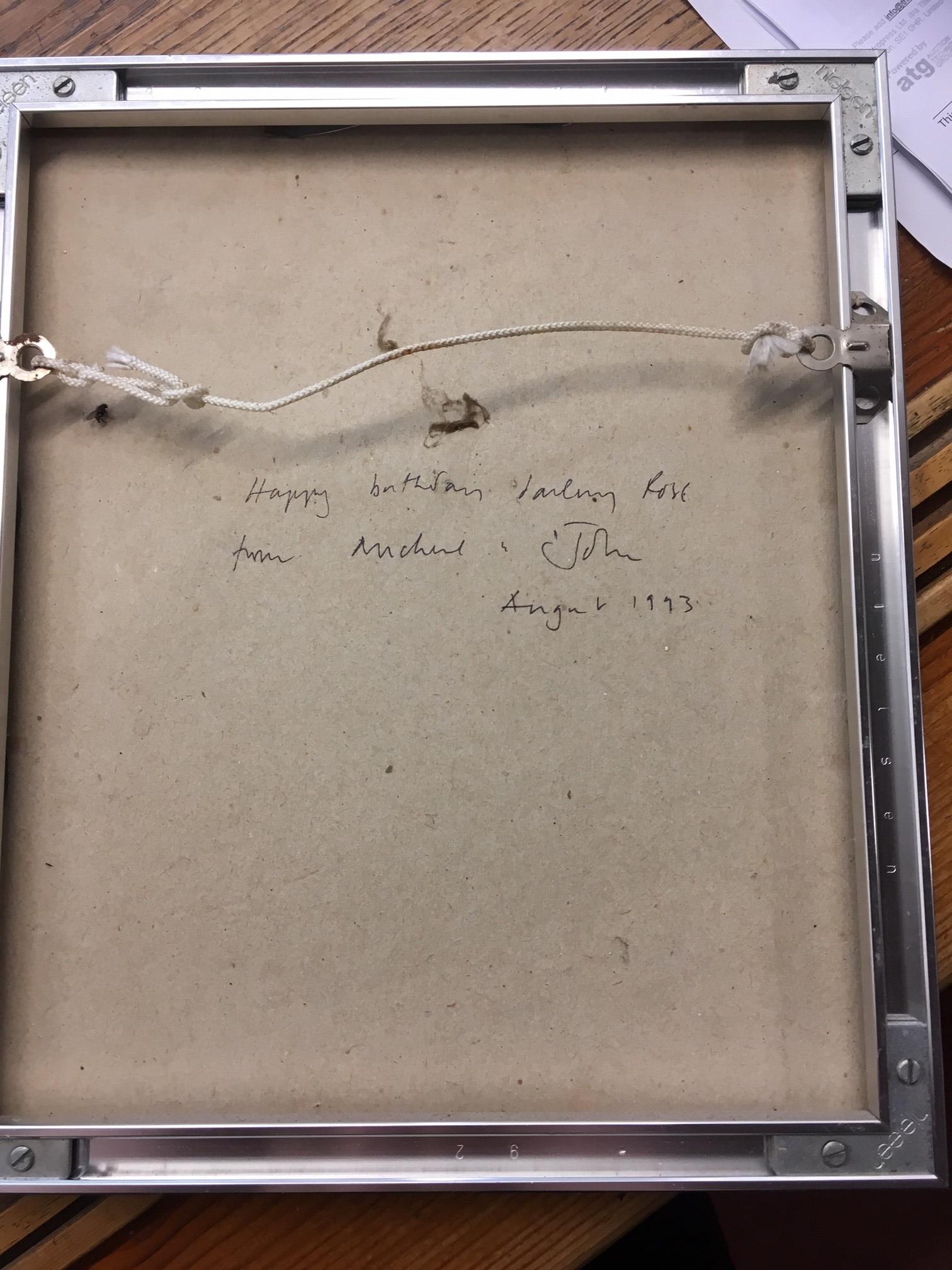 John MILLER (1931-2002)SunsetGouacheSigned, signed inscribed and dated ...