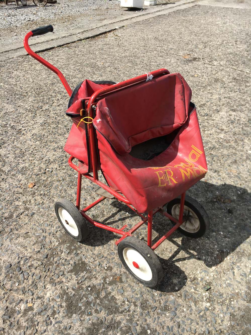 ROYAL MAIL postman's trolley.