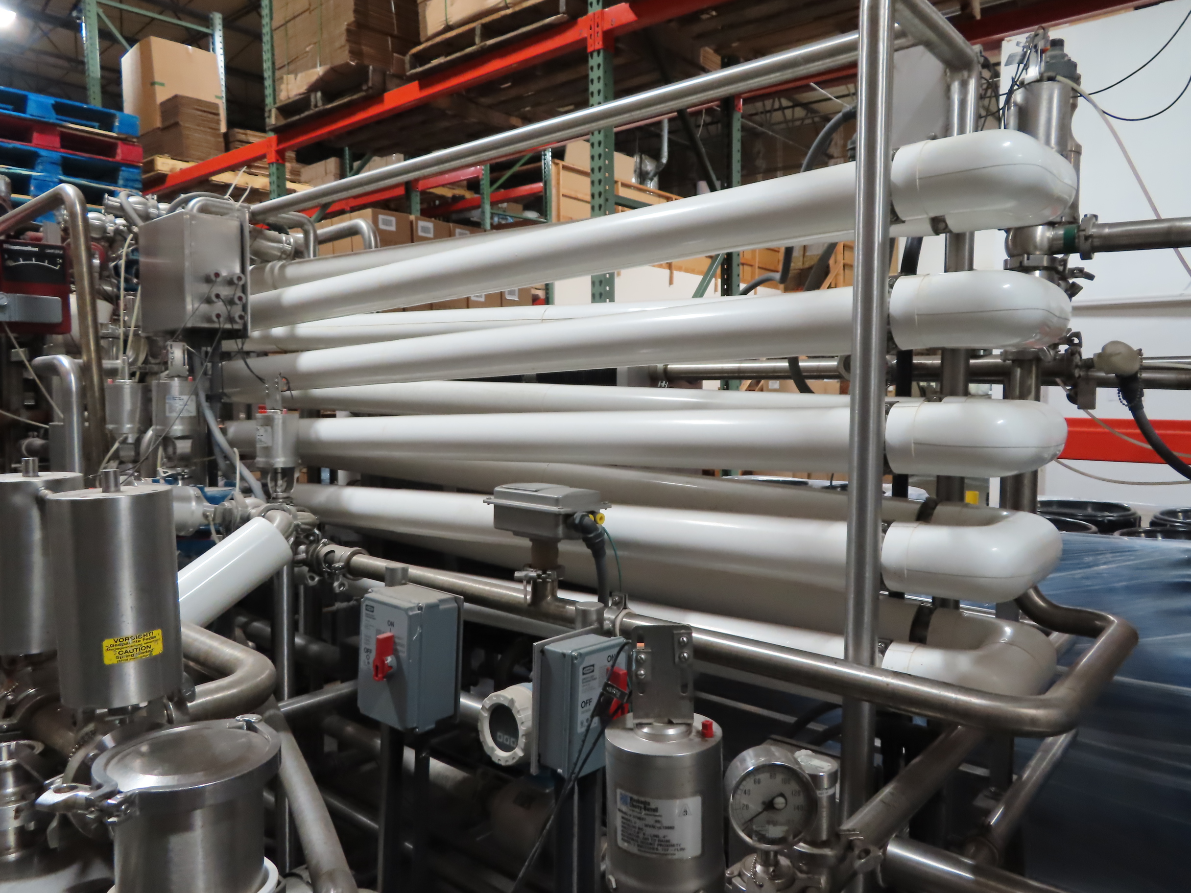 Advance Process solution HTST pasteurization system with plate heat ...