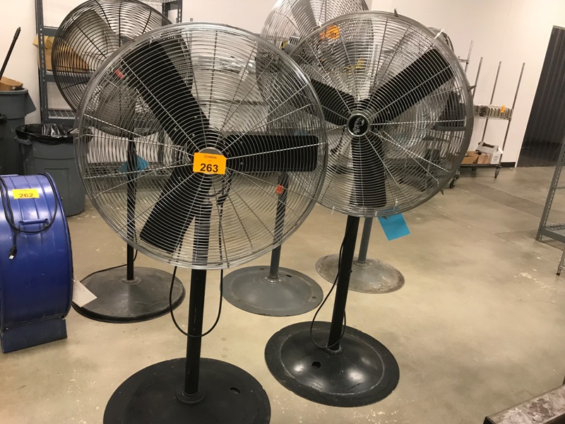 [Lot] (2) Stand fans