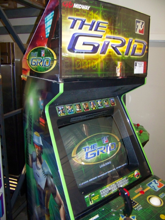 THE GRID ACTION FIGHTING GAME MIDWAY Item is in used condition ...