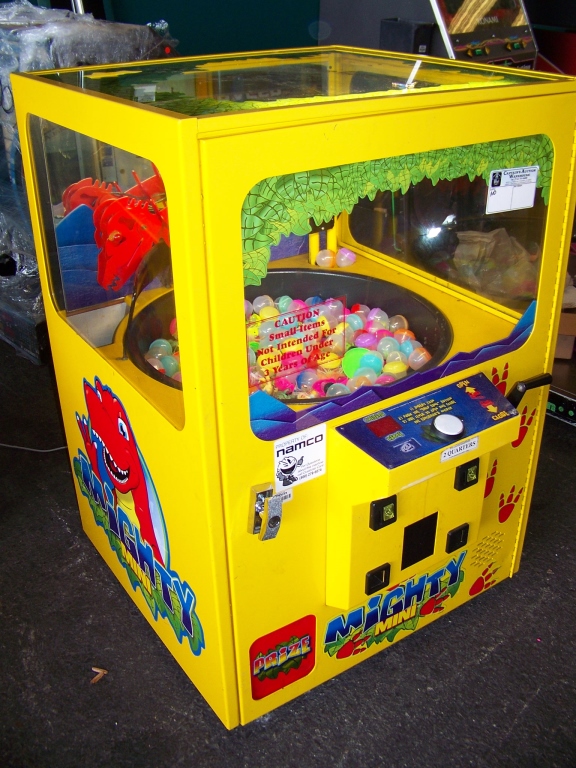 MIGHTY MINI CRANE MACHINE BY I.C.E. Item is in used condition. Evidence ...