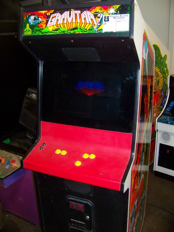 GRAVITAR CLASSIC ATARI ARCADE GAME Item is in used condition. Evidence ...
