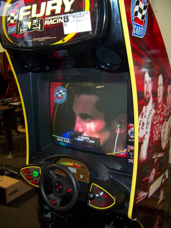 CART FURY RACING SITDOWN ARCADE GAME MIDWAY Item is in used condition ...