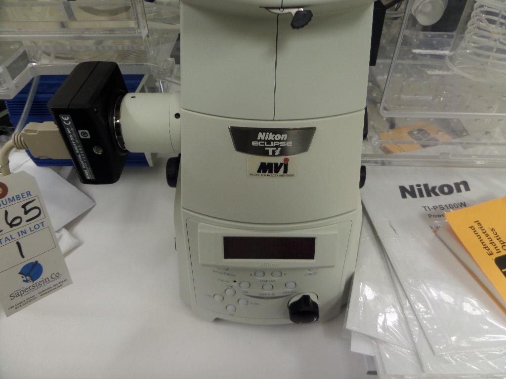 Nikon Eclipse Ti-E Inverted Microscope w/Digital Sight DS-Ri1, World ...