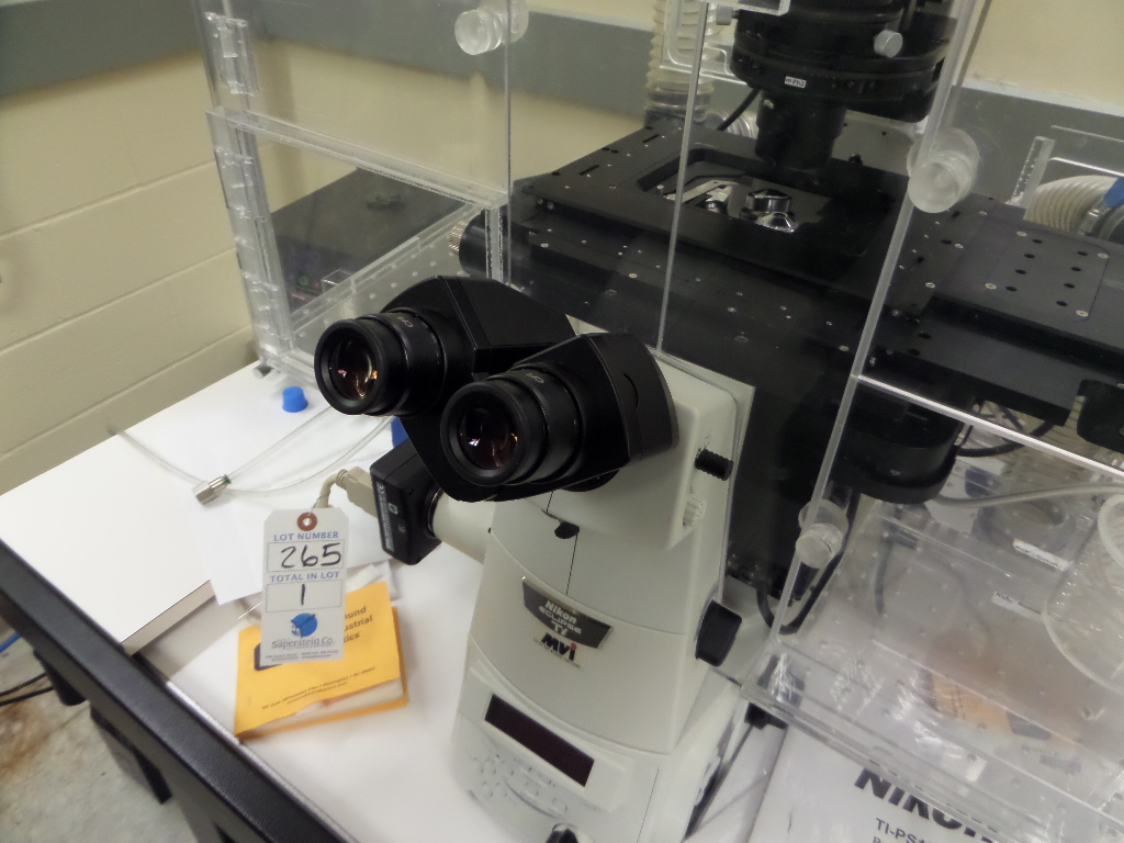 Nikon Eclipse Ti-E Inverted Microscope w/Digital Sight DS-Ri1, World ...