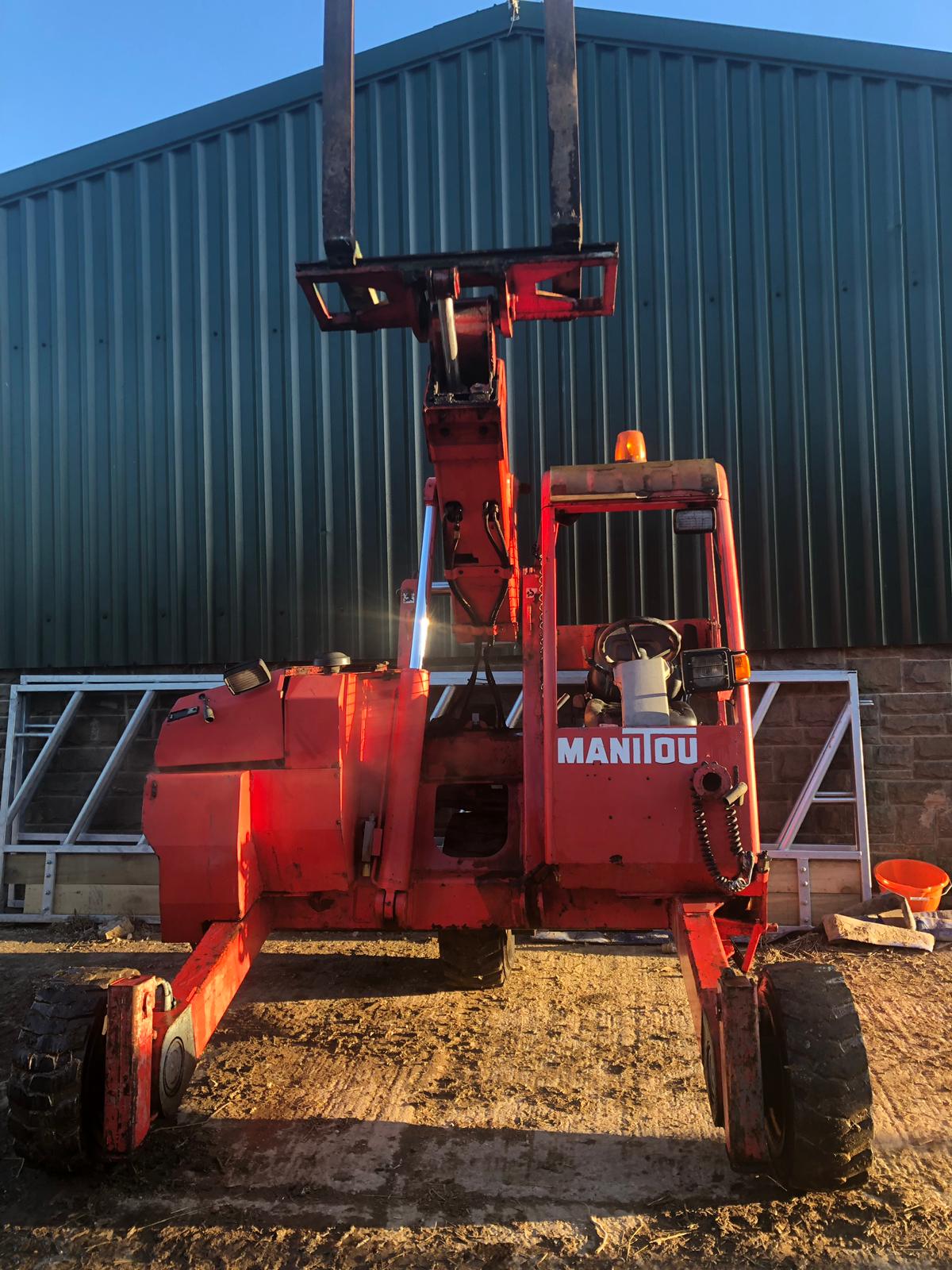DS - 2004 MANITOU TMT 320S MOFFET MOUNTY TRUCK MOUNTED FORKLIFT ...