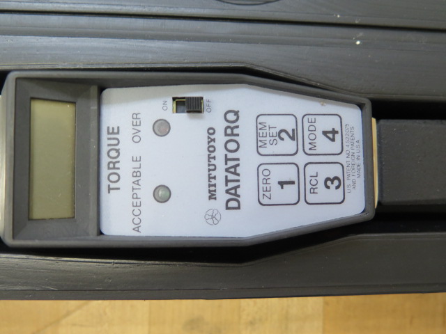 Mitutoyo "Datatorq" Digital Torque Wrench