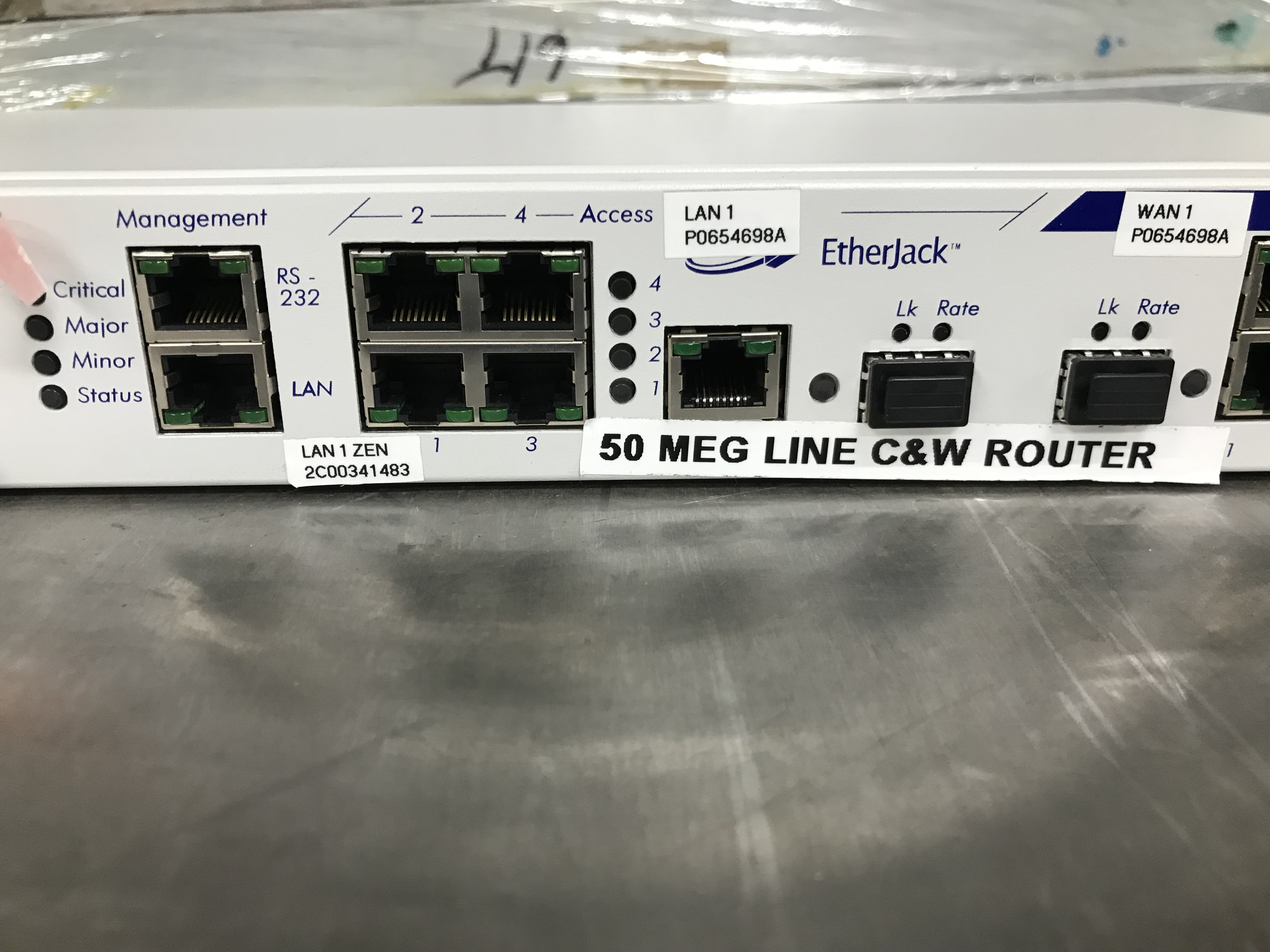 ADVA Gigabit Ethernet Optical Fibre Access Switch Model: FSP150CP ADVA ...