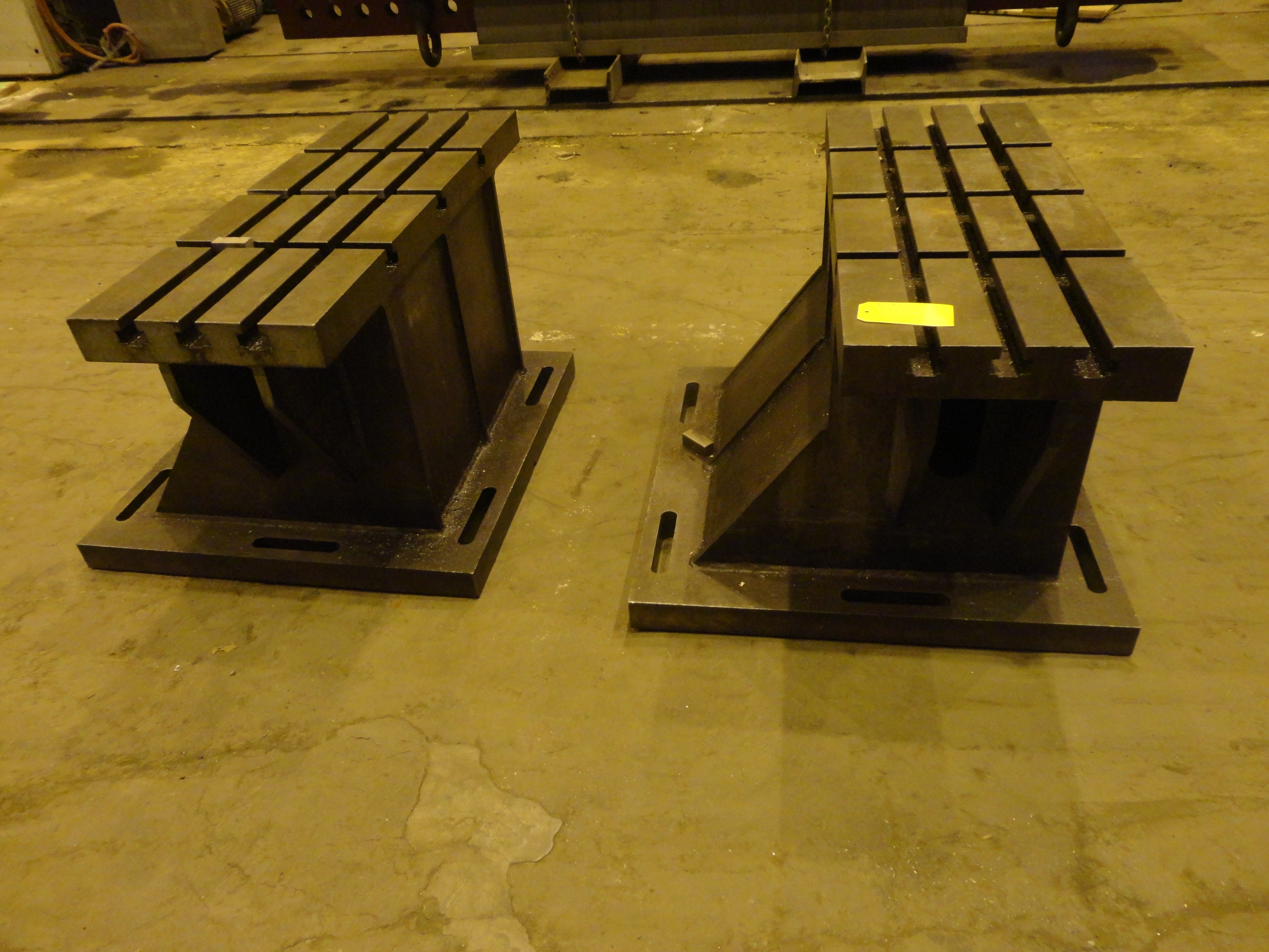 Lot of 2 Slotted Riser Plates 42” L x 16” W x 25” H All items need to ...