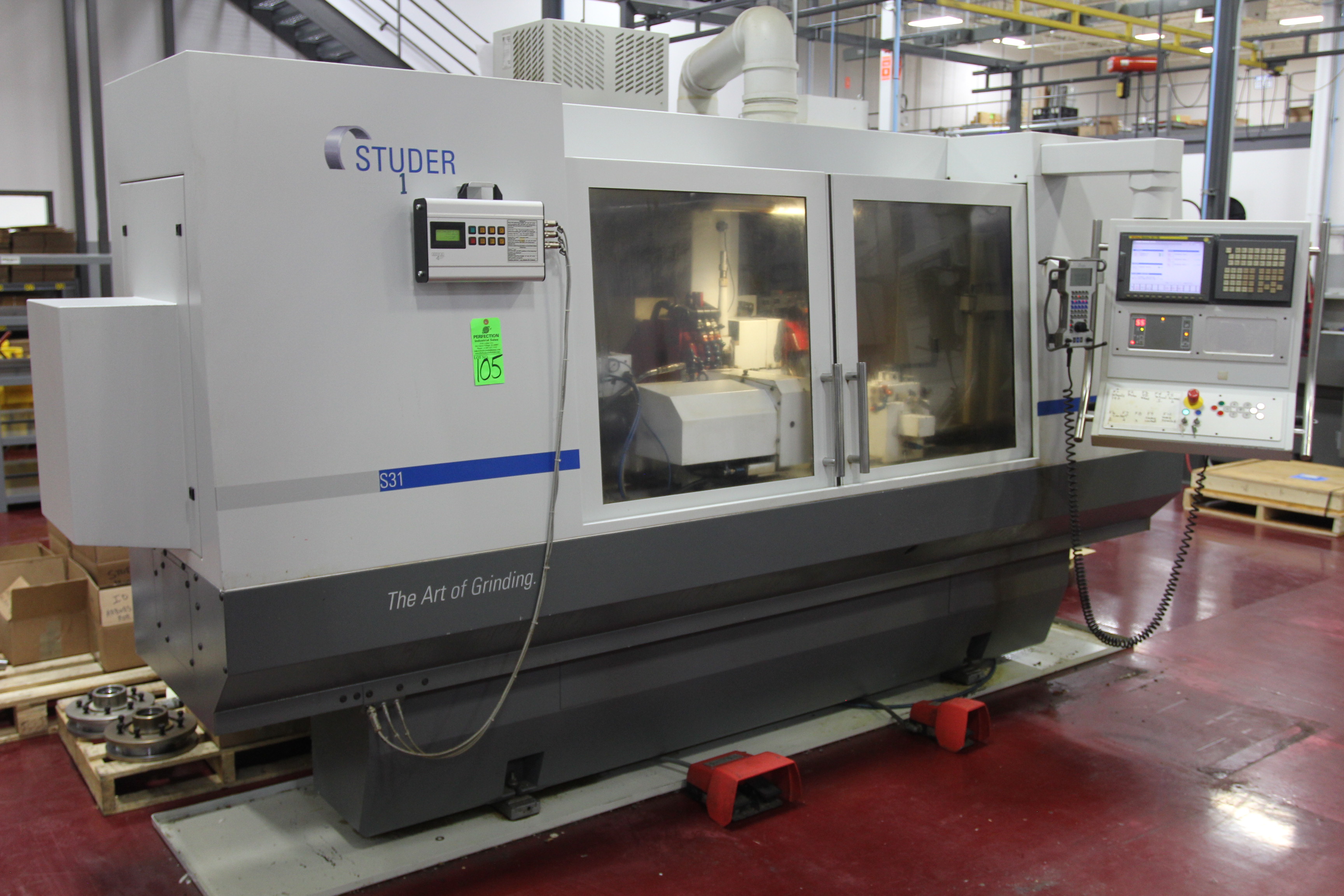 2007 STUDER S31 CNC UNIVERSAL GRINDER, s/n 112-030.0450, w/ GE FANUC ...