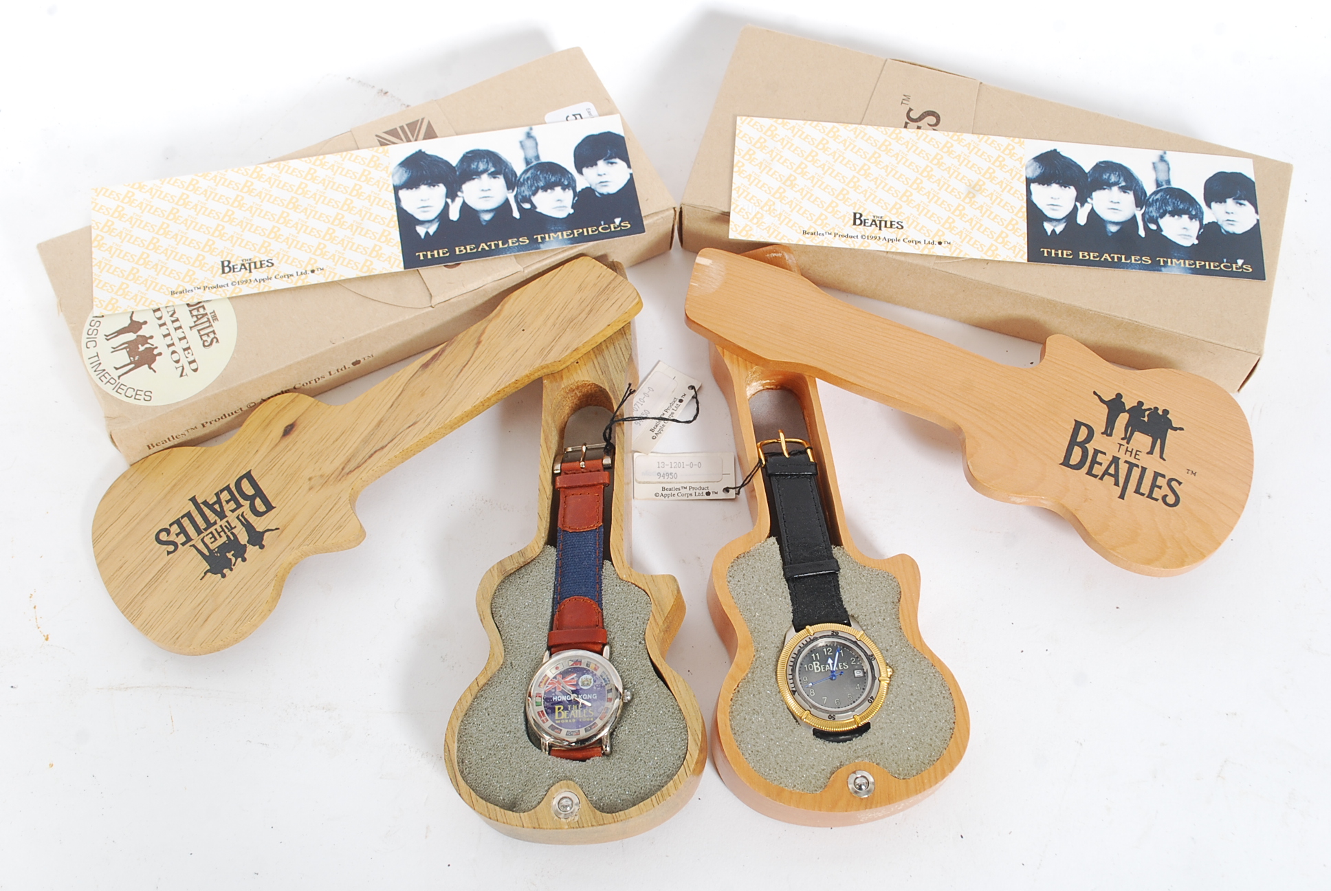 BEATLES WATCHES; A collection of 2x Limited Edition Apple Corps Beatles ...