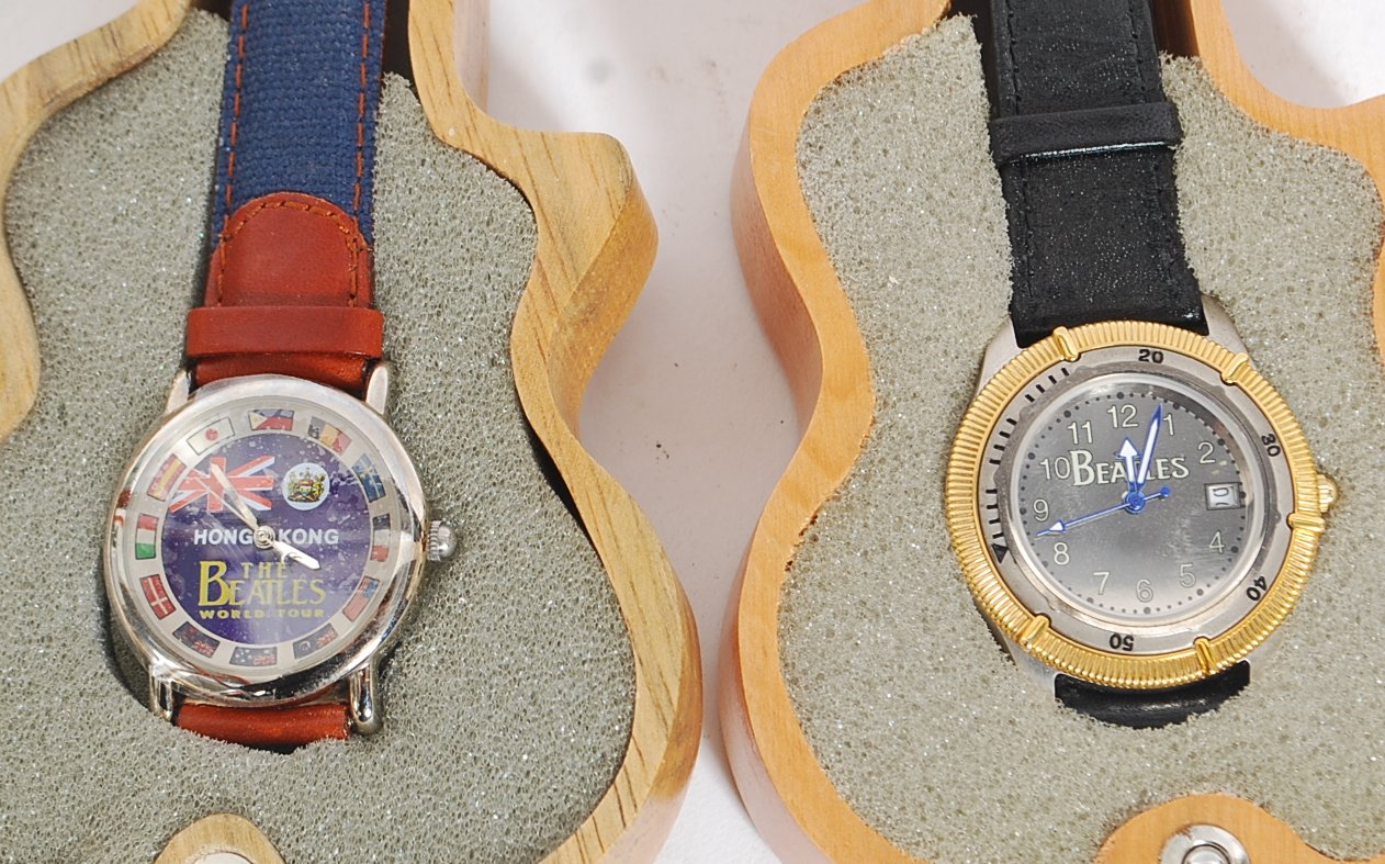 BEATLES WATCHES; A collection of 2x Limited Edition Apple Corps Beatles ...