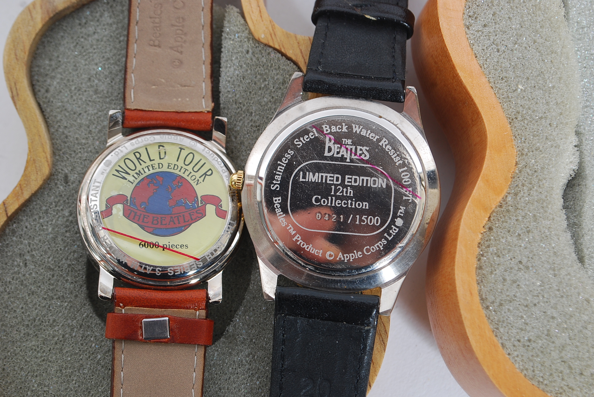 BEATLES WATCHES; A collection of 2x Limited Edition Apple Corps Beatles ...