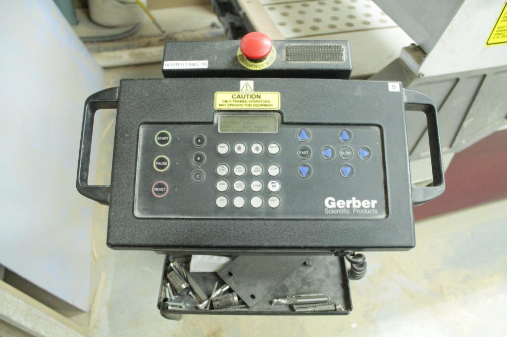 Gerber Sabre 408 CNC Router 4' x 8' capacity Electric: 208-230v/24 Amp ...