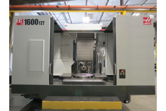 HAAS EC-1600 YZT 5-Axis Horizontal Machining Center, HAAS Control, 64 ...