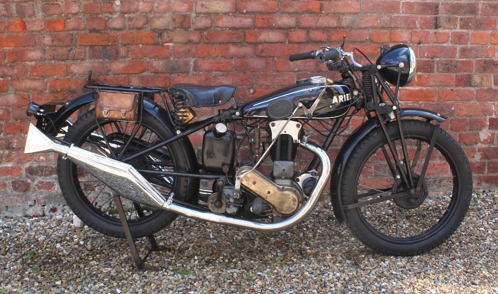 1930 Ariel Model LF O.H.V. two port De Luxe, 250 cc. Registration ...