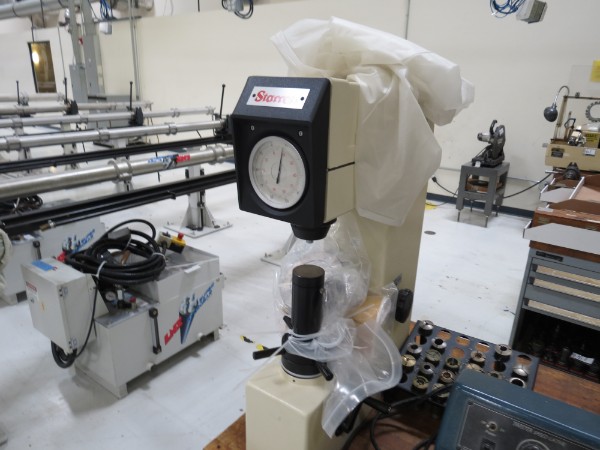 Starrett 3814 Rockwell Hardness Tester, analog, S/N 7522, New 2005