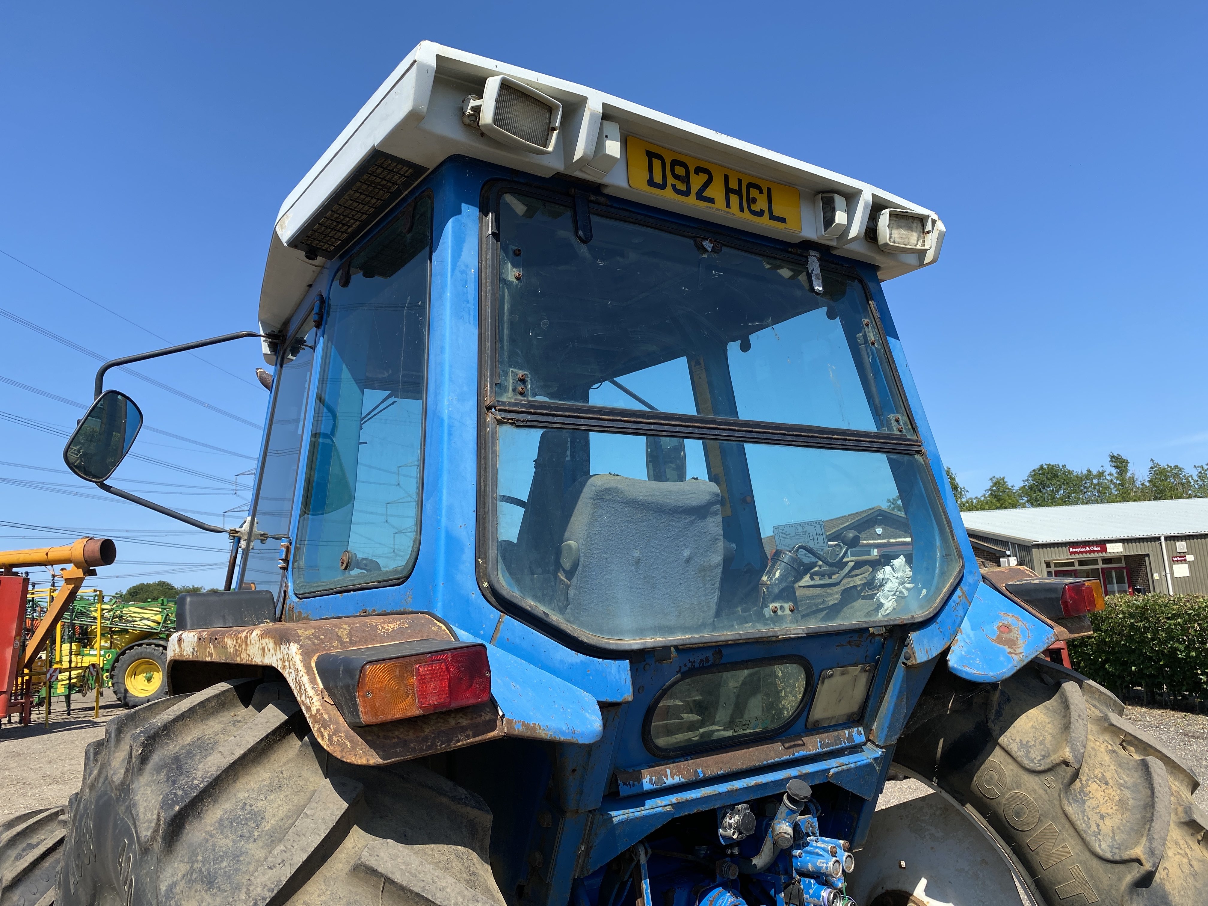 Ford 7610 Series II 4WD tractor. Registration D92 HCL. Date of first ...