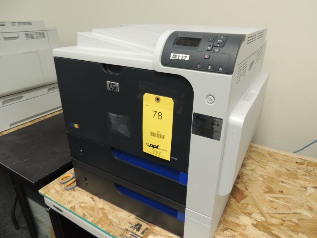 { Choice of lots: 77, 78 } HP CP4025 Color Laserjet Printer