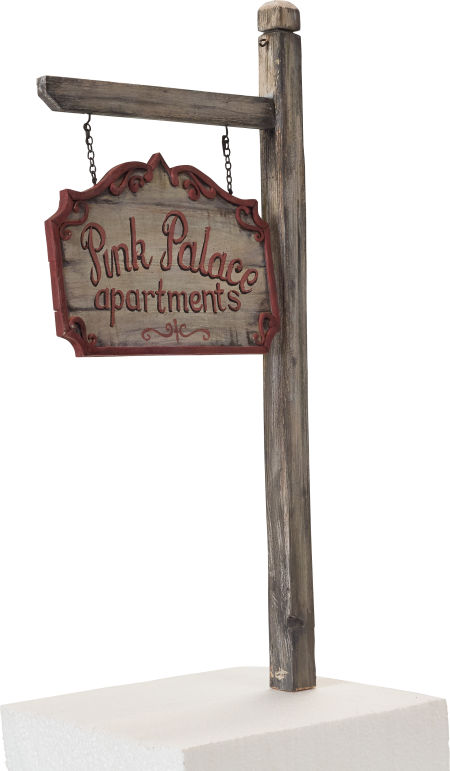 Coraline Pink Palace Apartments Sign Original Animation Prop (LAIKA ...