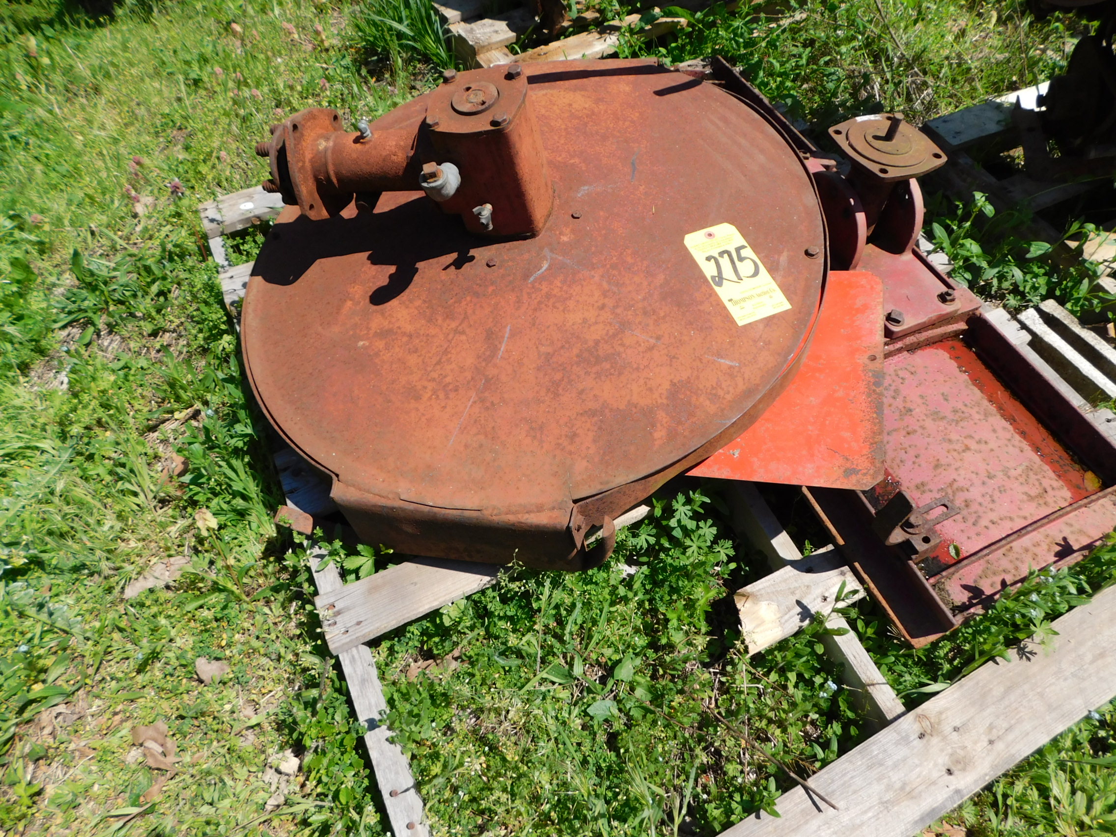 Gravely 2-Wheel Garden Tractor, with 43" Snow Plow Blade, 30" Diameter ...