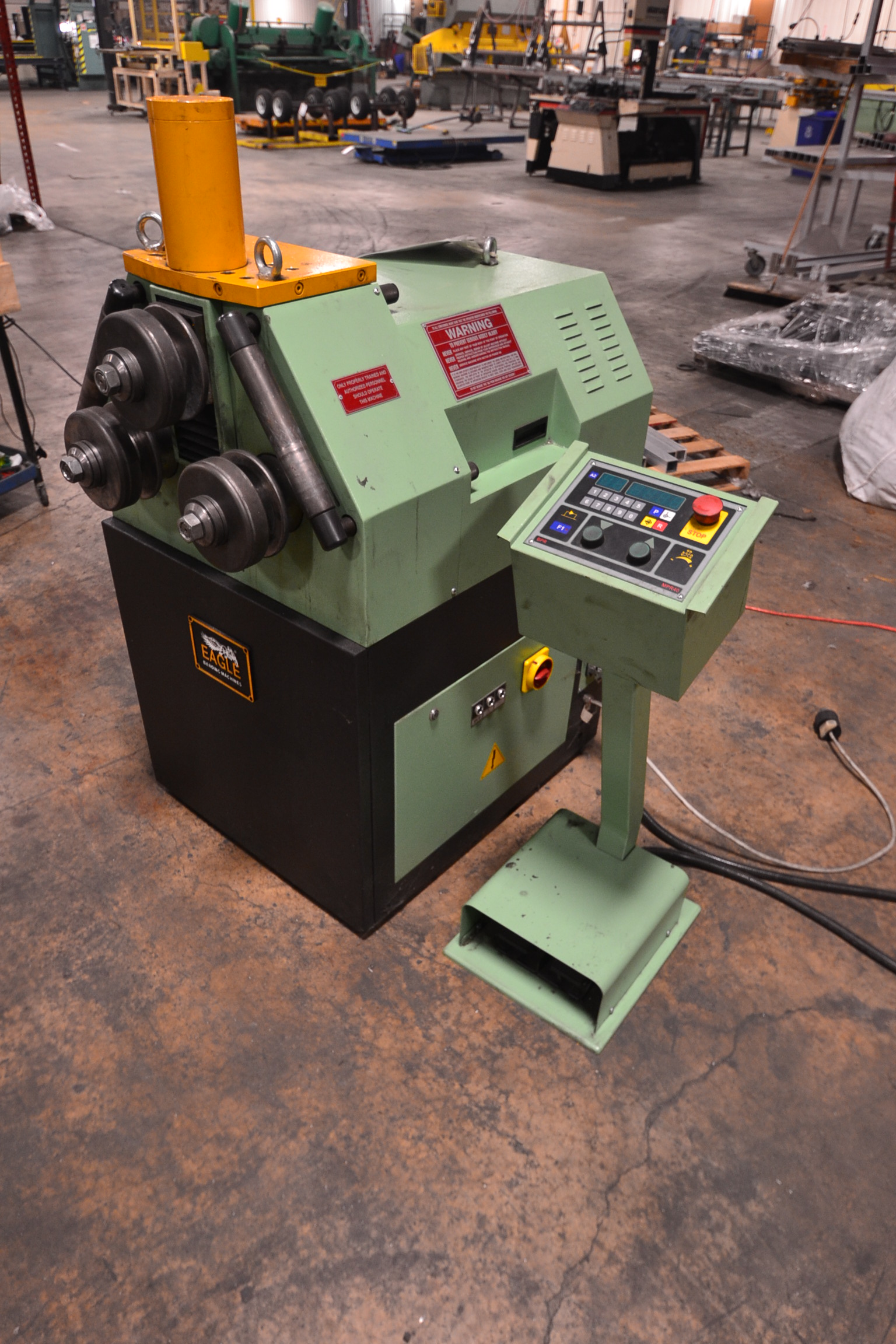 BENDING MACHINE, EAGLE BENDING MACHINES, MDL CPH40, SER# 2008D003, 2008