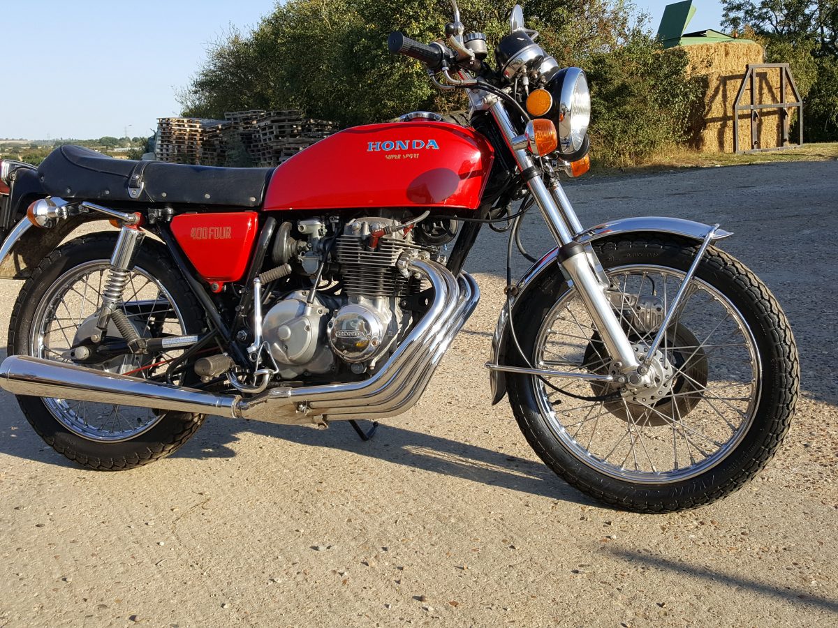 Honda CB400F “Four Hundred Four” - This lovely and mainly original 1976 ...